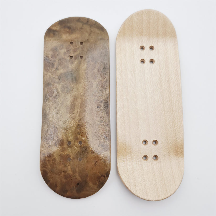 Colored Wood Pro Fingerboard Deck for Professional Finger Skateboard ...