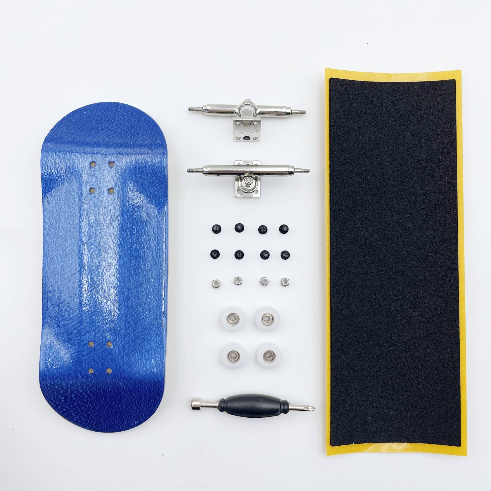 36mm Complete Wood Fingerboard Set with Pro Deck A1 Trucks CNC Wheels ...